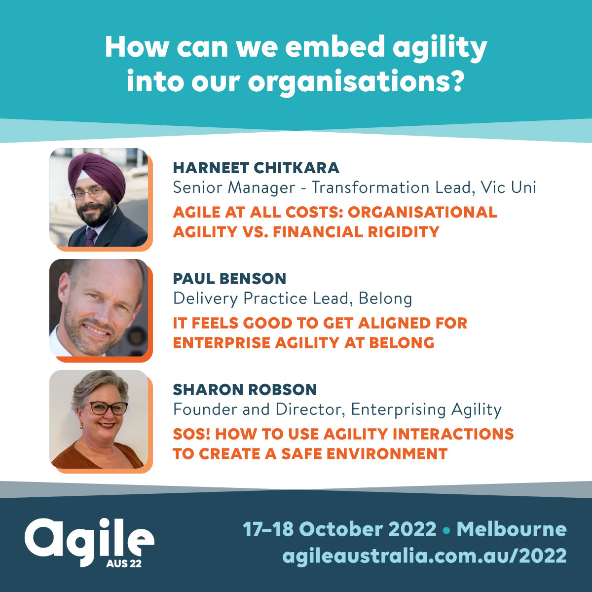 Promotional Resources - AgileAus22